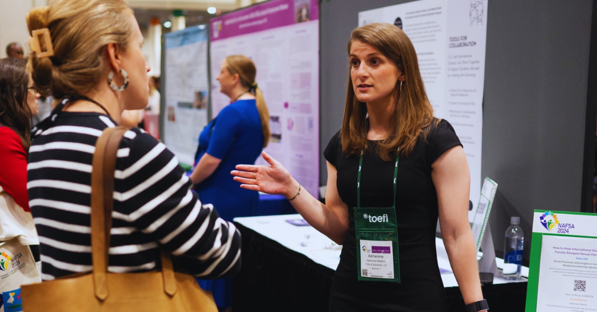 Adrienne Mathis Interview With Fulbright at NAFSA Conference - Title IX ...